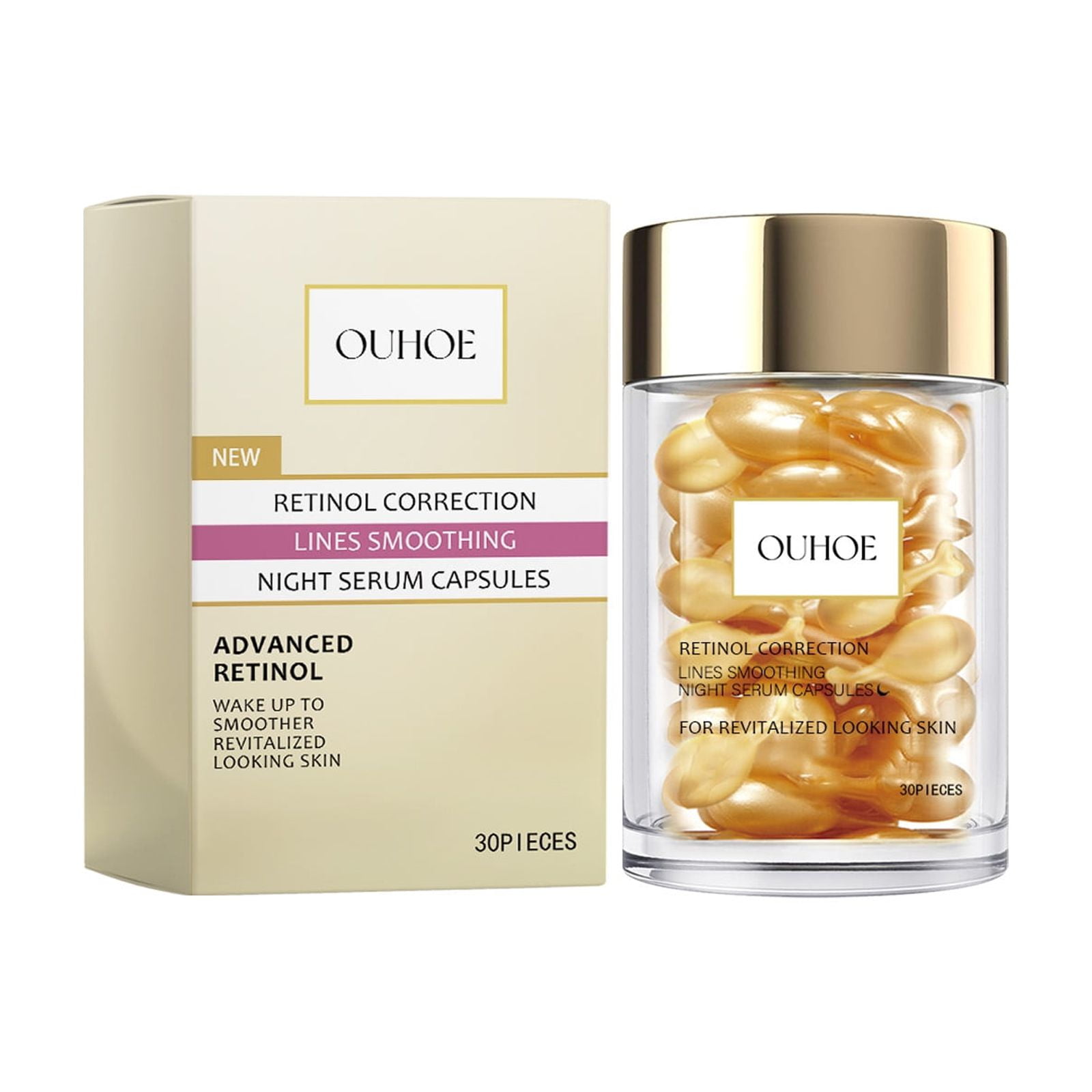 Retinol Anti-Wrinkle Essence Fade Facial Wrinkles Fine Lines French ...