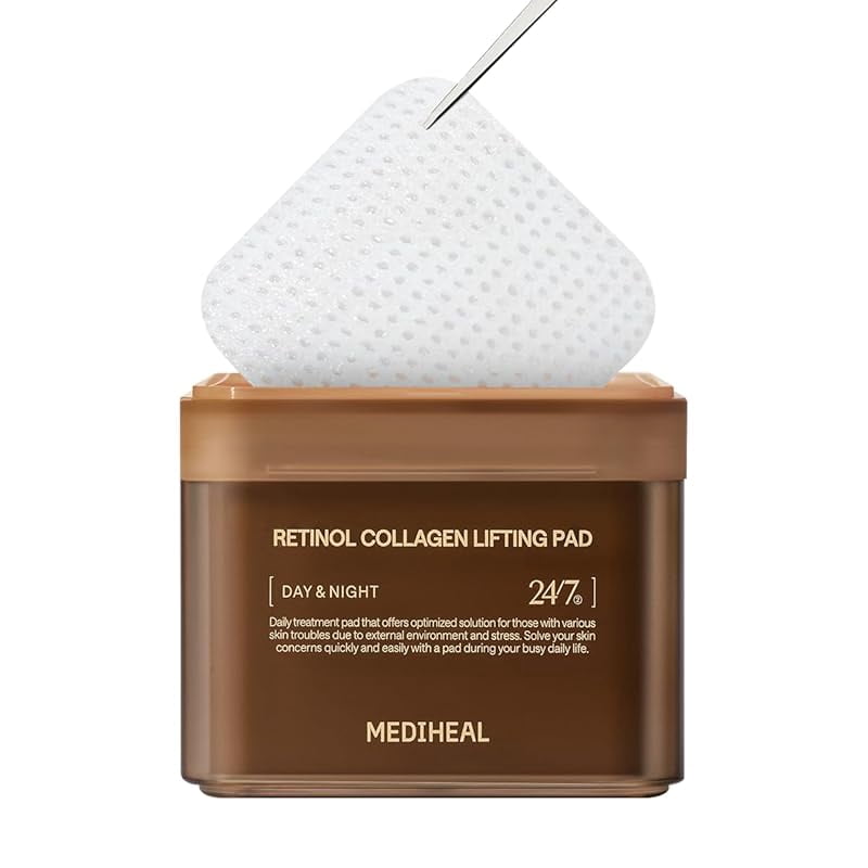 Retinol Collagen Lifting Pad - Vegan Face Hypoallergenic Pads with ...