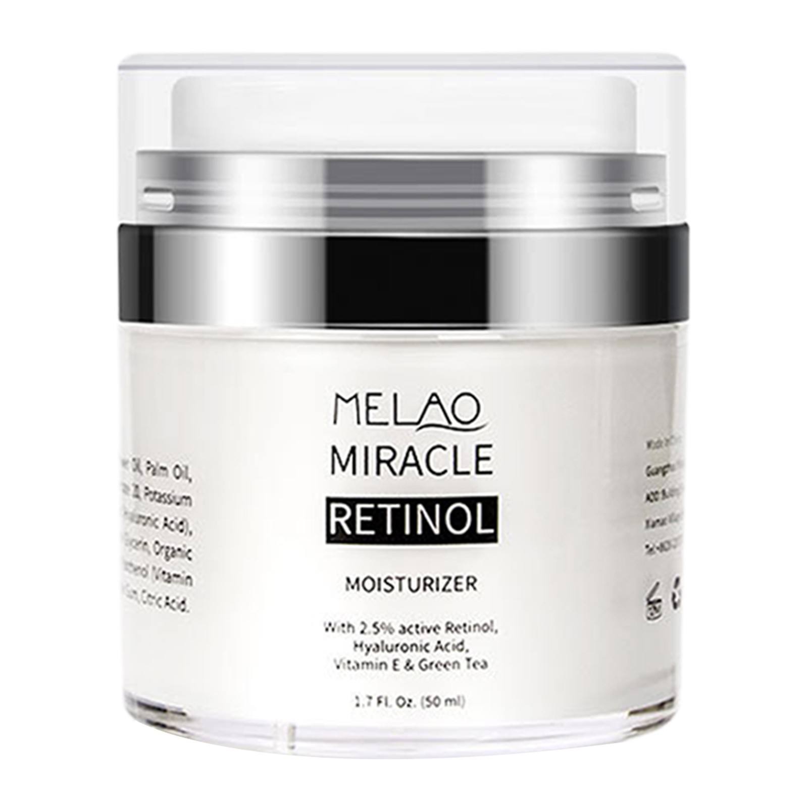 Retinol Cream, with 2.5% Active Retinol, Anti-aging, Moistening ...