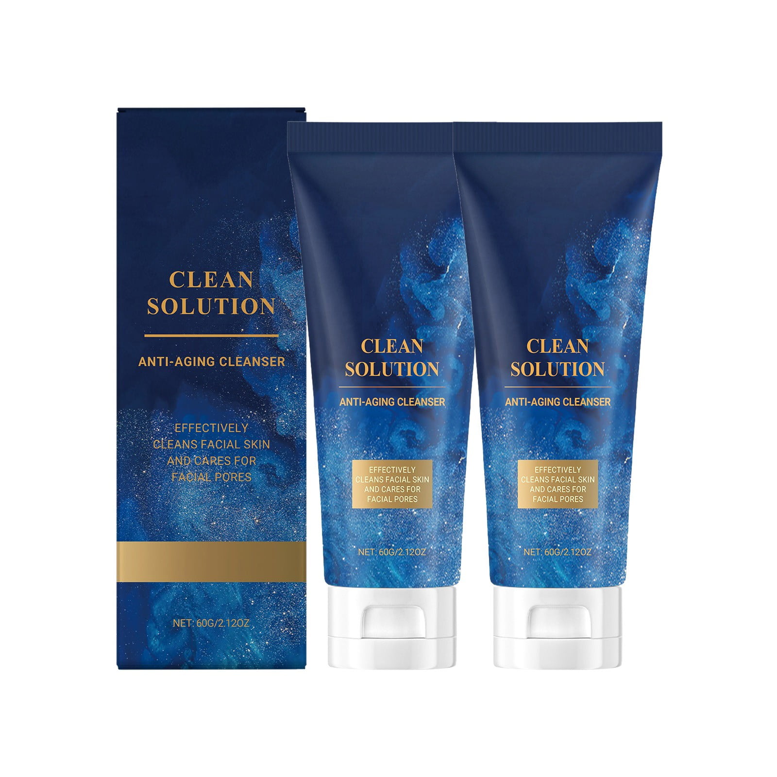 Retinol Cream Cleanser Anti-Aging,Daily Deep Cleansing Facial Wash ...