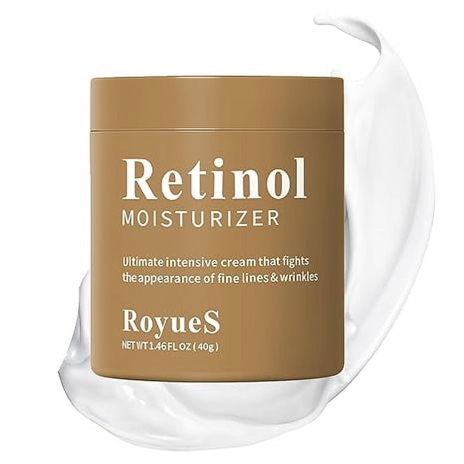Retinol Cream Nourish Repair Facial Moisturizer With Hyaluronic Acid ...