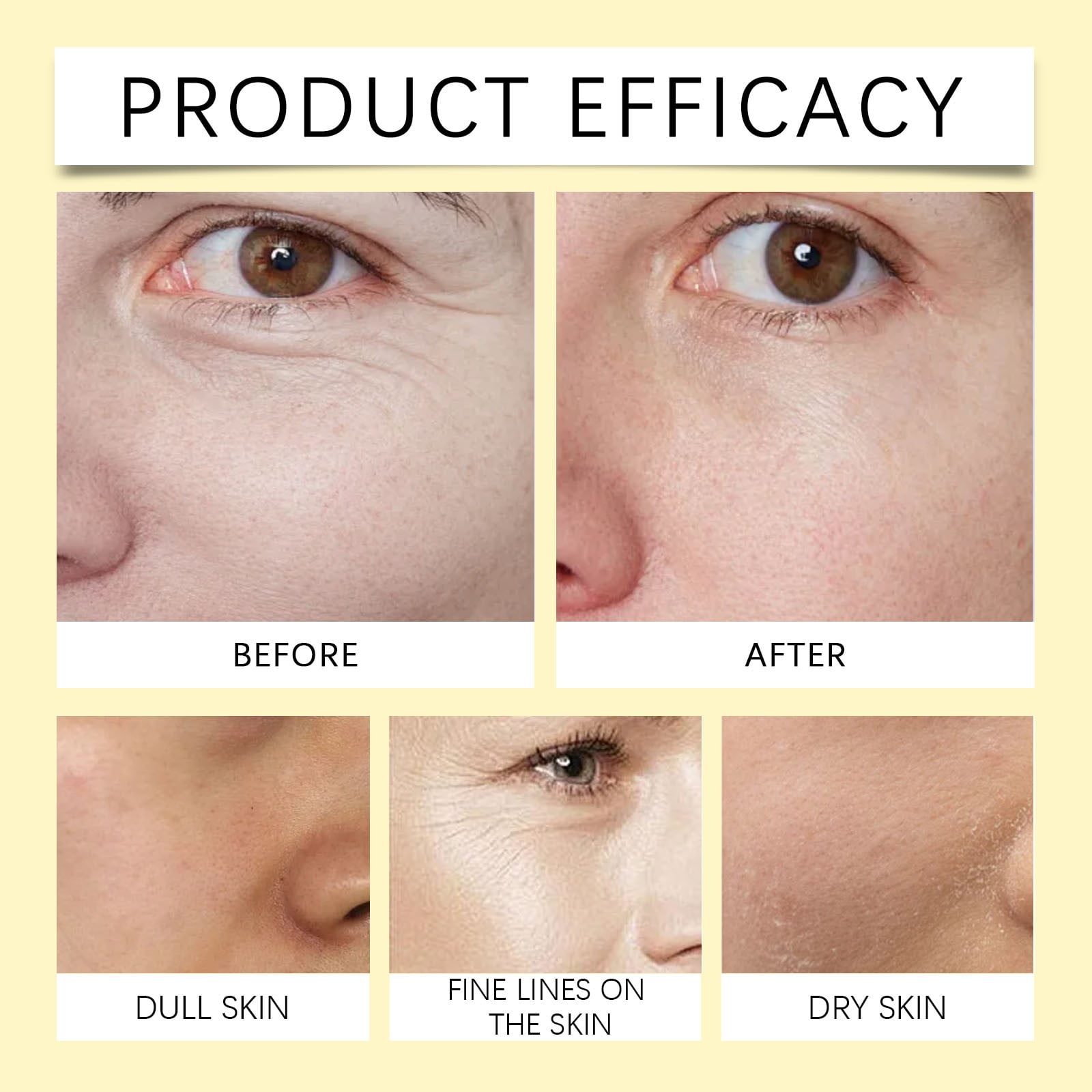 Retinol Cream for Wrinkles: Face Neck Collagen Cream for Tightening ...