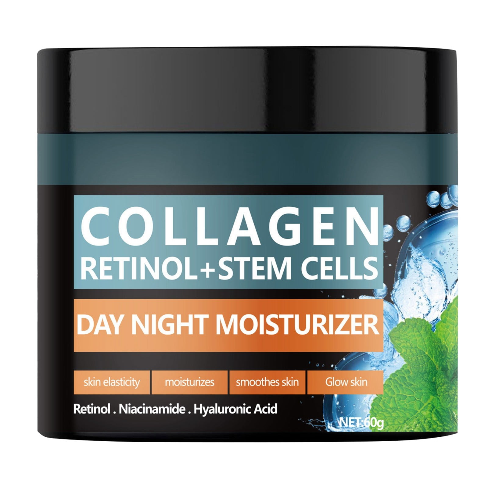Retinol Day Night Moisturizer Cream,Collagen Retinol+Stem Cells,Skin ...