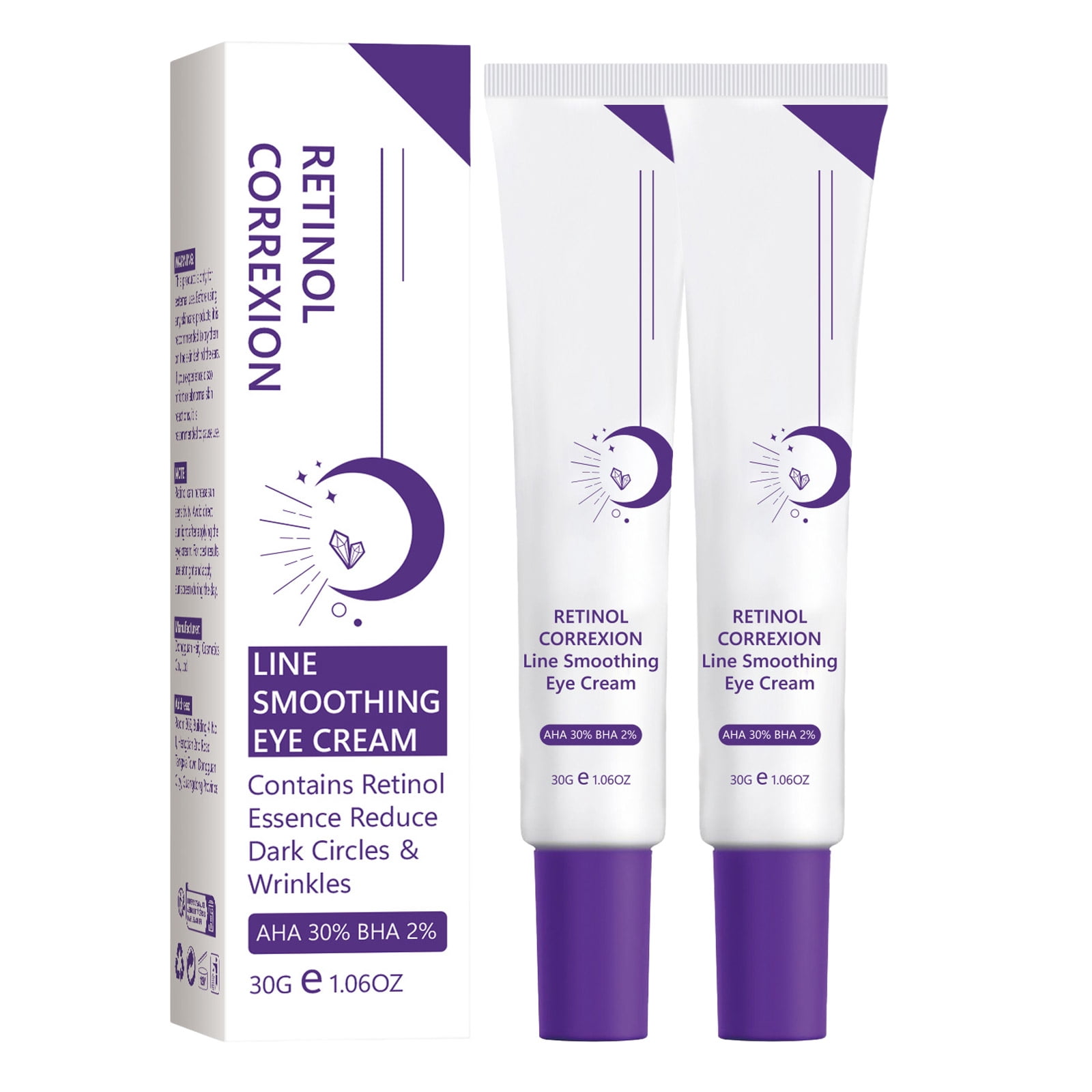 Retinol Eye Cream - Advanced Formula Anti Aging Visibly Reduces Under ...