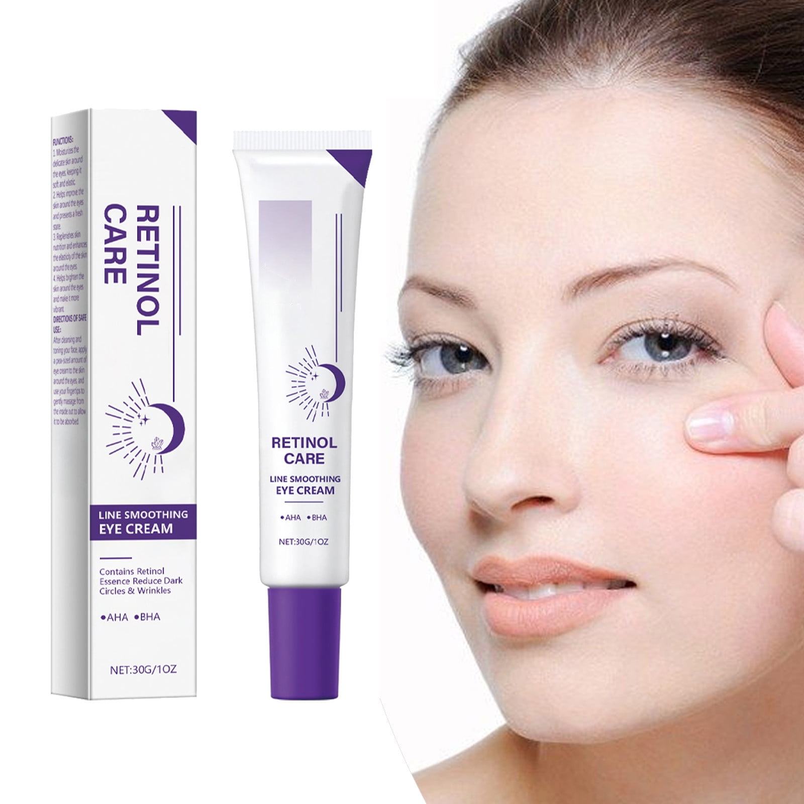 Retinol Eye Cream Brightening Moisturizing Elasticity Care 30g ...
