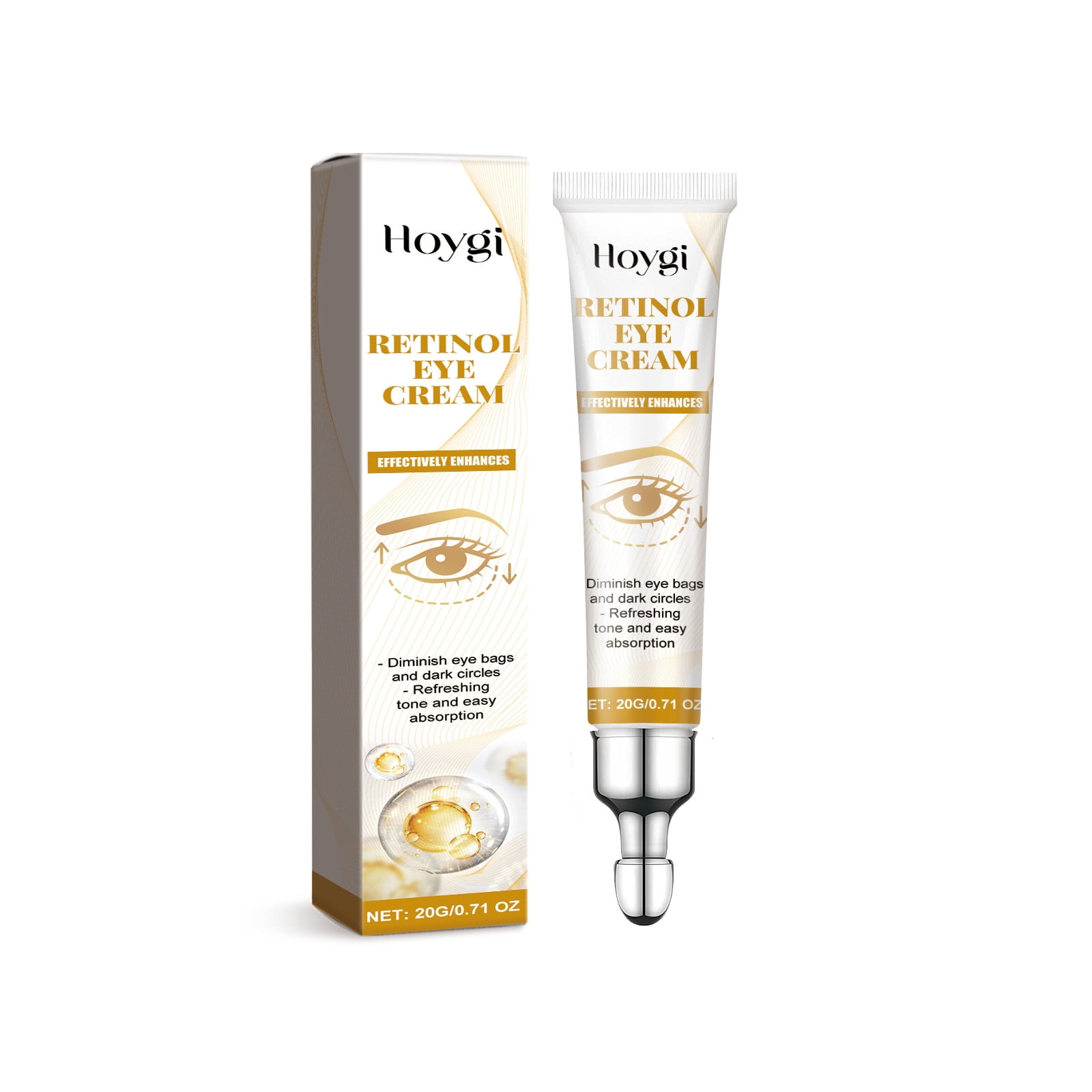 Retinol Eye Cream, Eye Contour Cream, Retinol Anti-Puffiness Cream ...