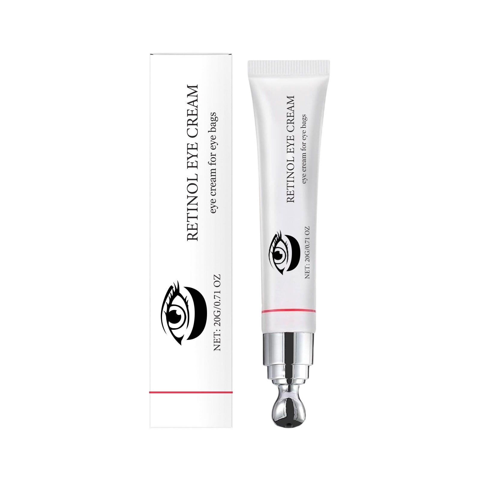 Retinol Eye Cream for Dark Circles, Daily Anti-Aging Under Eye Cream ...