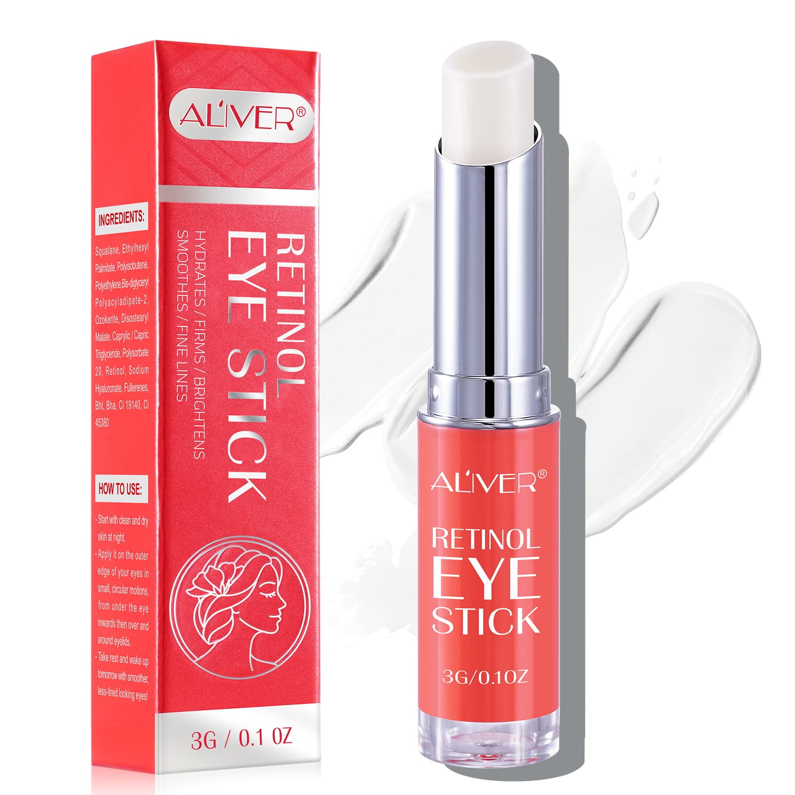 Retinol Eye Stick, Under MMF7 Eye Cream Anti Aging Eye Brightener Stick ...