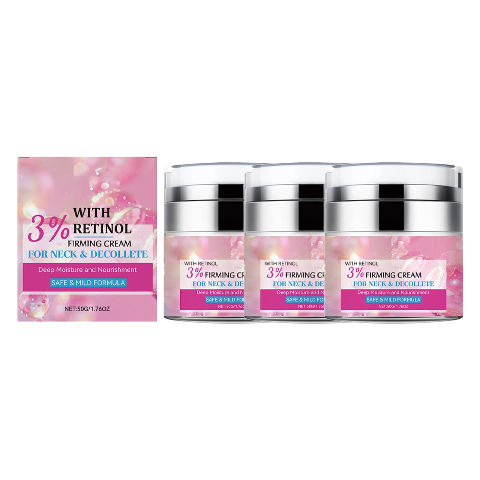 Retinol Face Cream with 3% Retinol & Hyaluronic Acid, Anti-Wrinkle ...