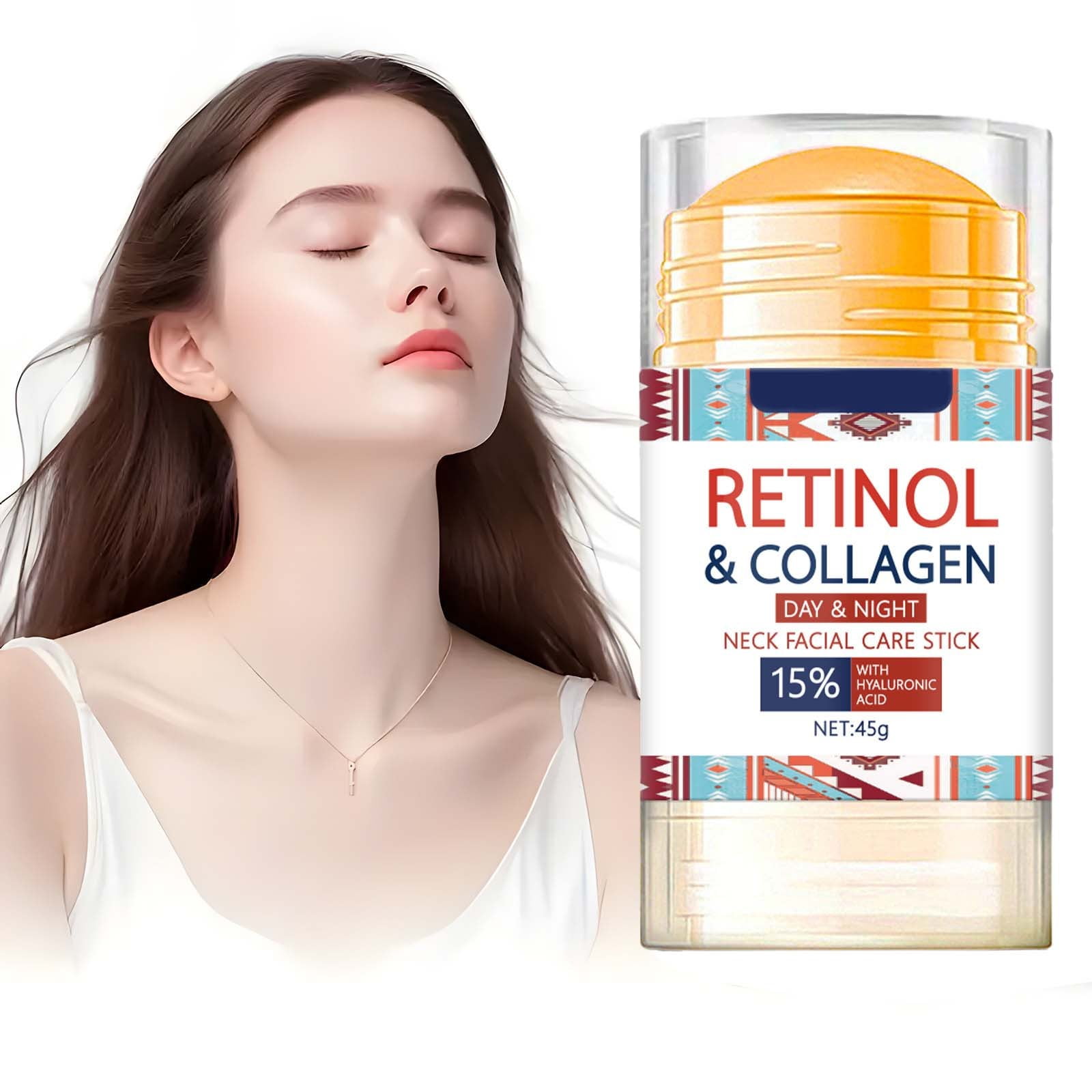 Retinol Face Neck Moisturizing Stick,1.59 oz for Resistant Aging and ...