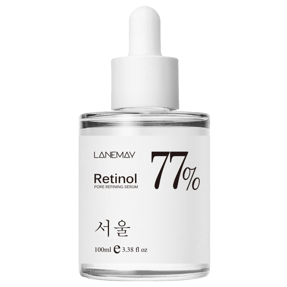Retinol Face Serum: 77% Retinol for Smoother, Hydrated, and Radiant ...
