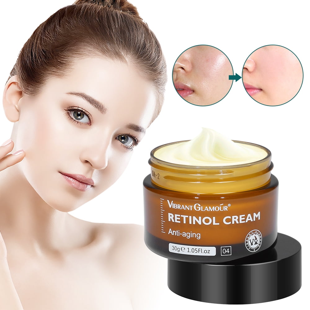 Retinol Facial Moisturizer Cream, Firming Skin, Fade Fine Lines and Dry ...