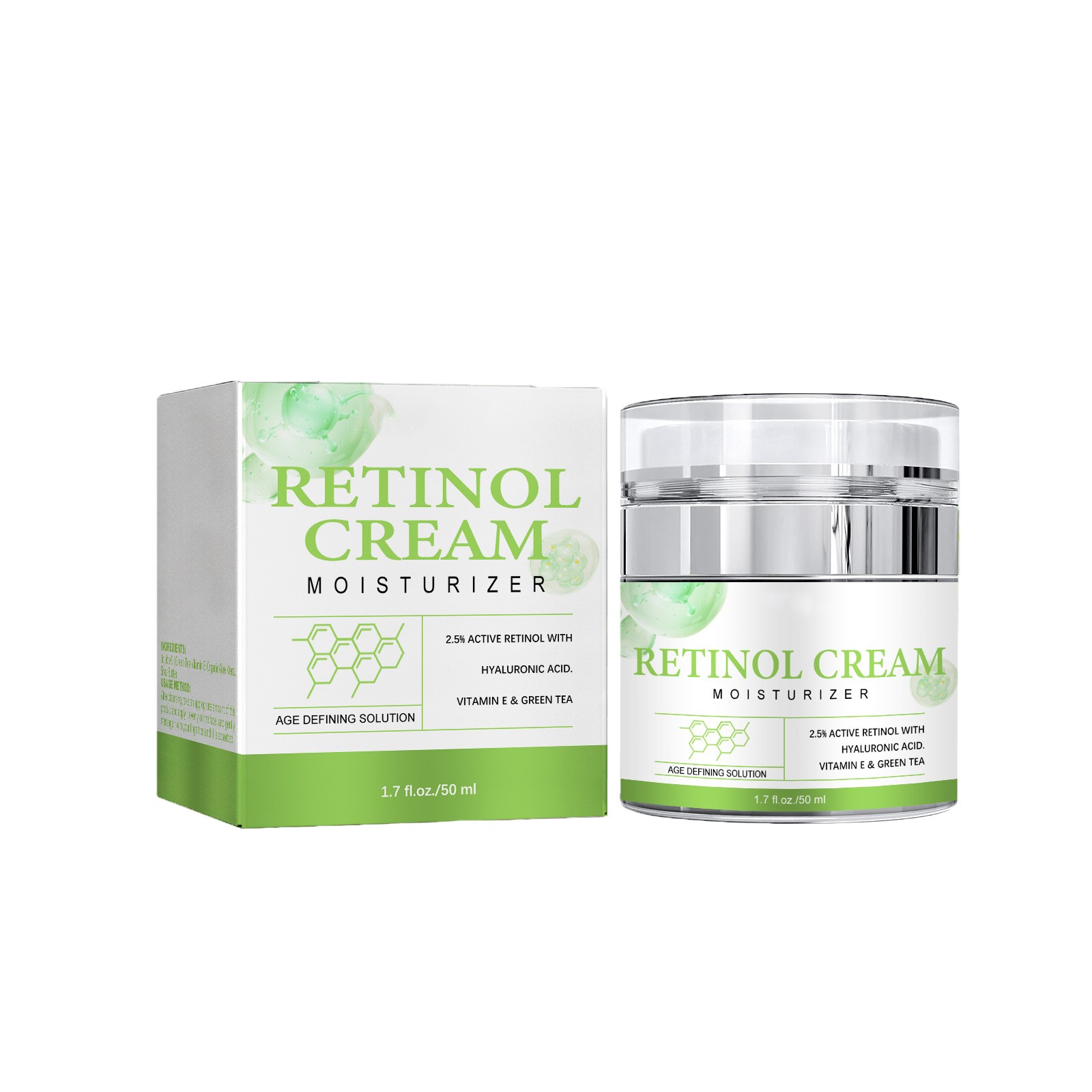 Retinol Firming Face Lightens Wrinkles And Stains, Moisturizes Skin ...