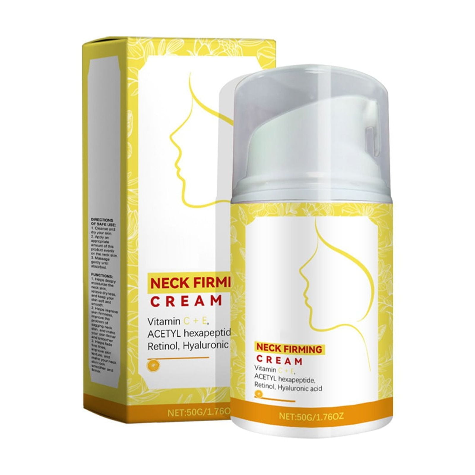 Retinol-Infused Neck Elixir - Daily Hydration Cream for Smooth Skin ...