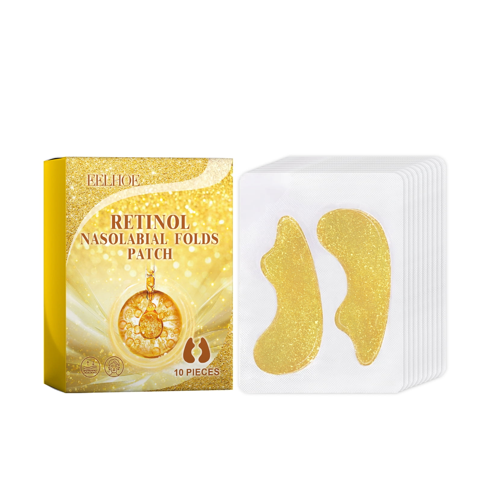 Retinol Nasolabial Folds Patch, Nourish Skin Smooth And Delicate Skin ...