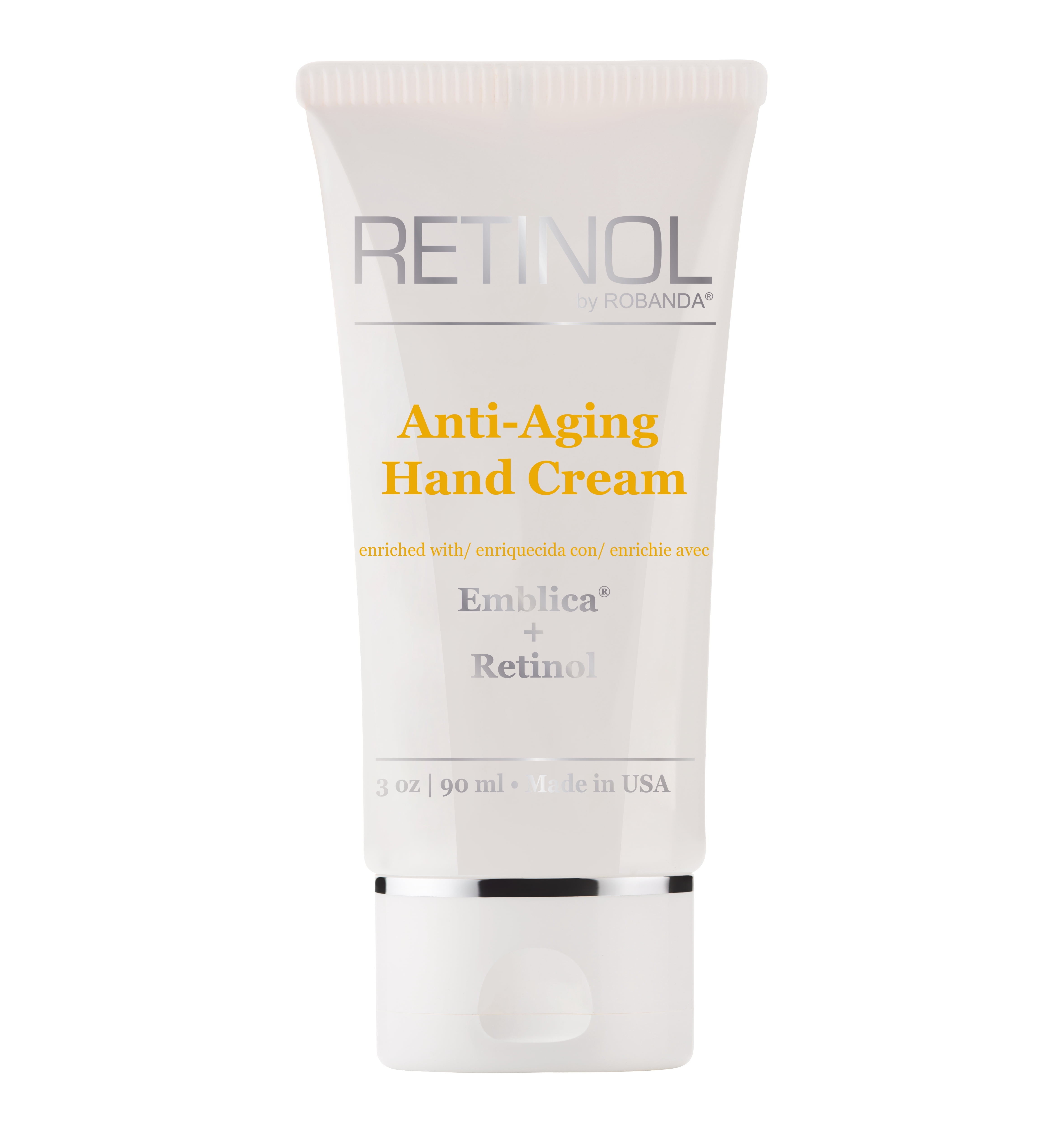 Retinol by Robanda Anti-Aging Hand Cream for Wrinkles & Fine Lines ...