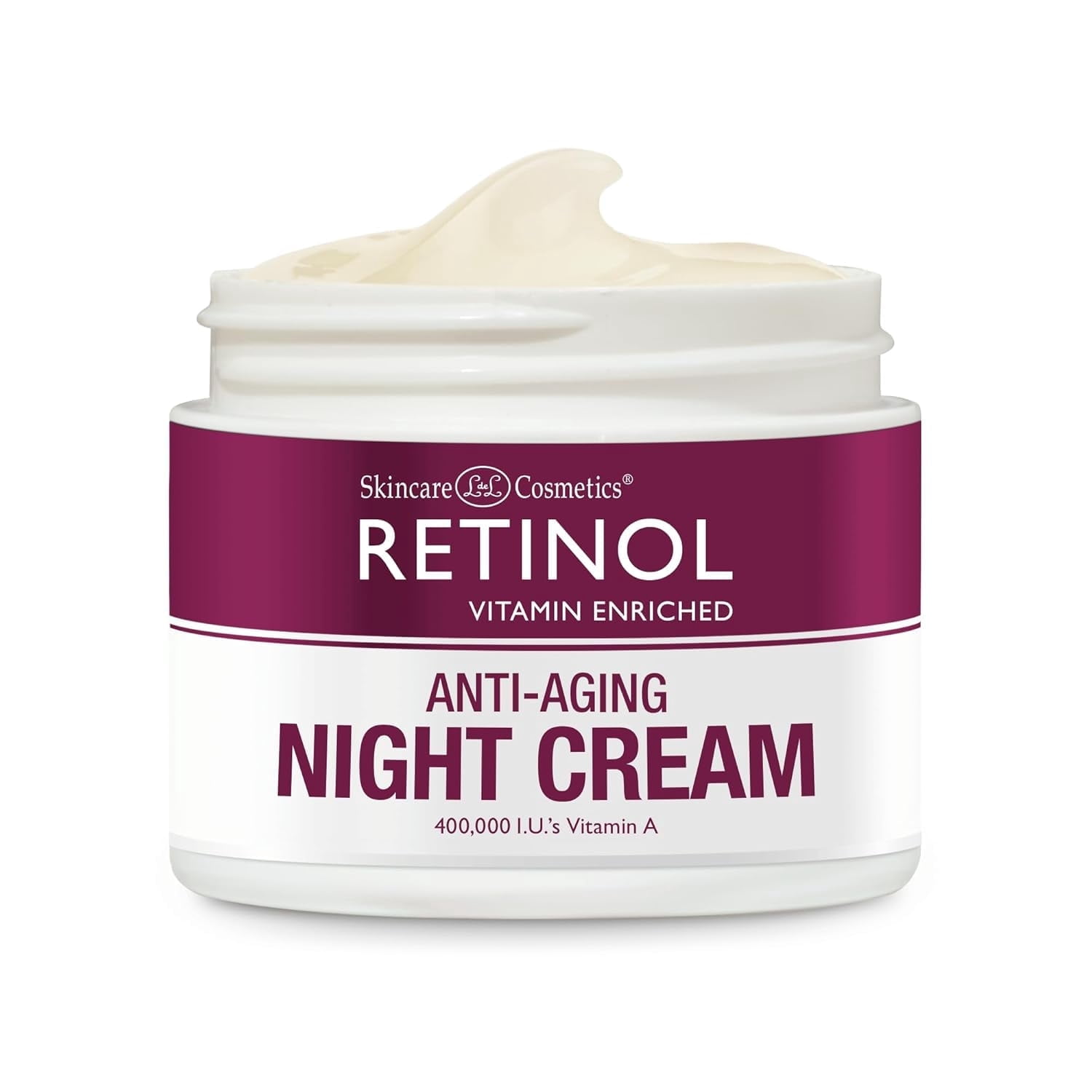 Retinol Skincare by Ldel Cosmetics Night Cream with Vitamins A, C, and ...
