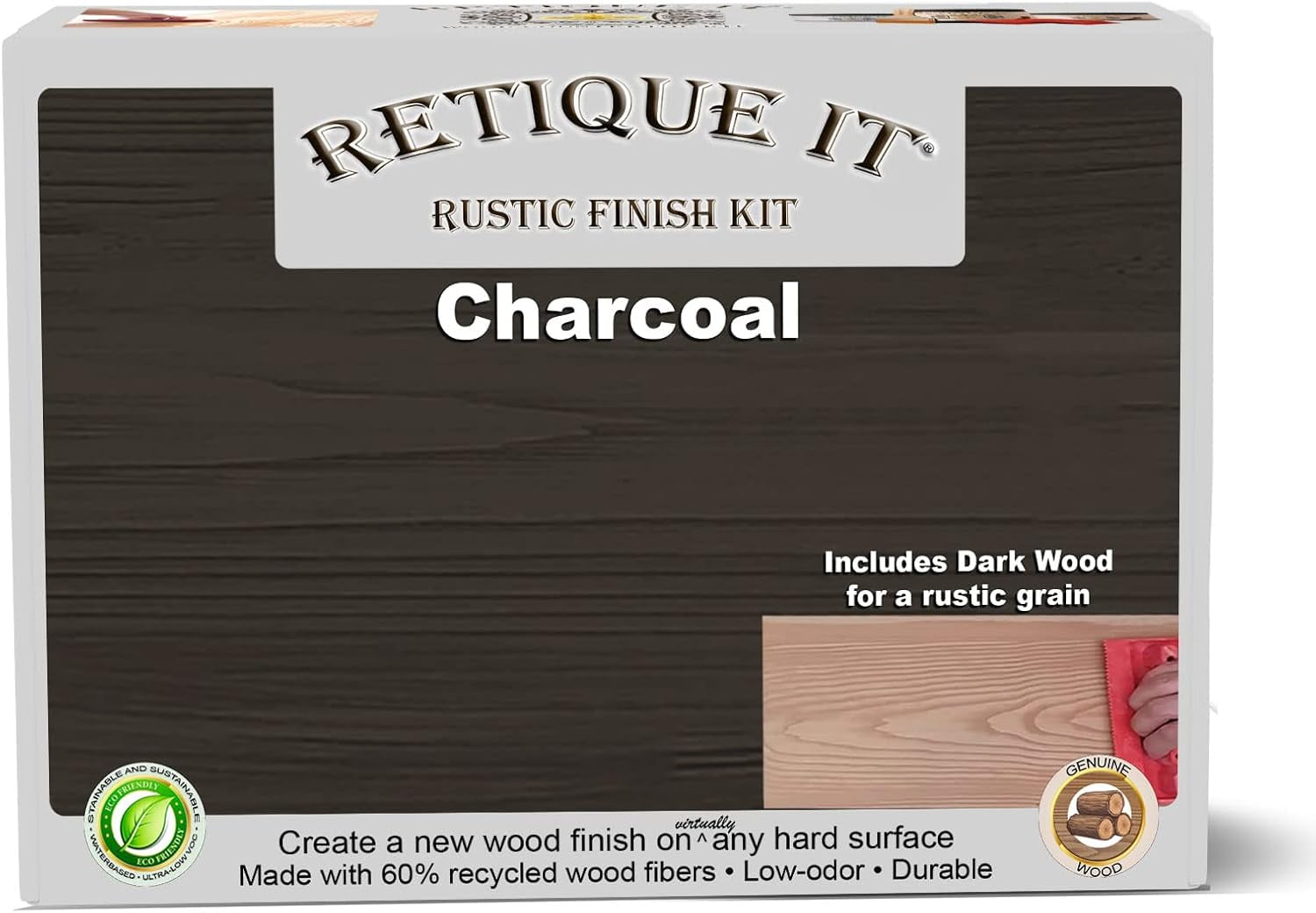 Retique It Gel Stain Liquid Wood Kits Real Paintable Wood. (16 Fl Oz ...