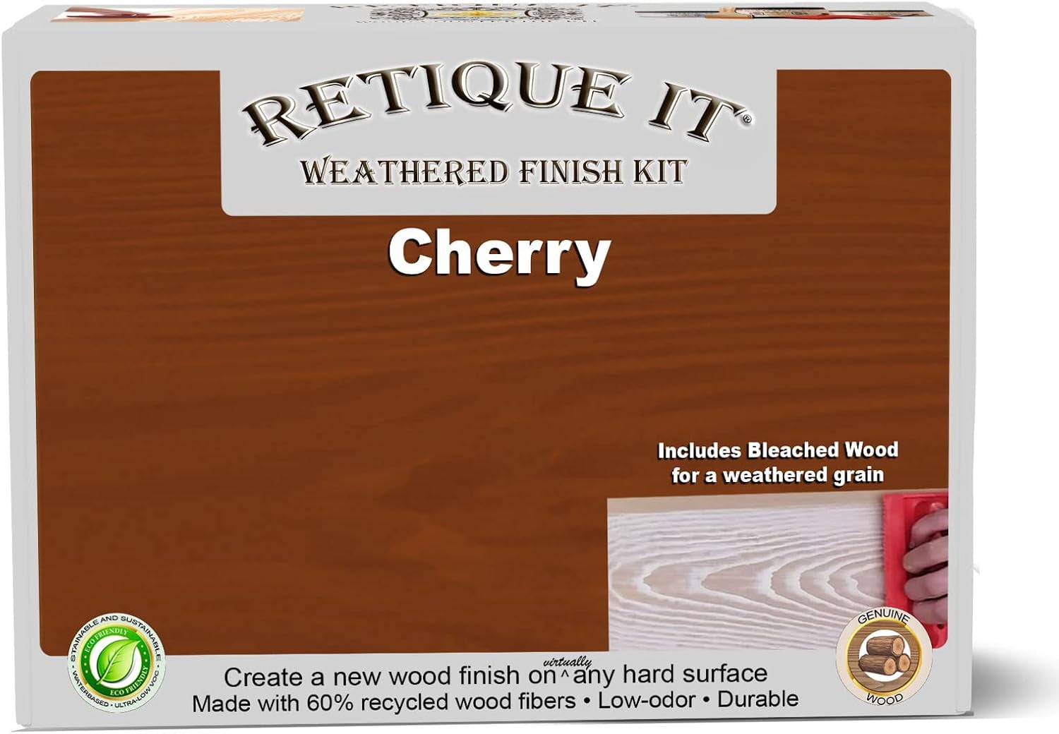 Retique It Gel Stain Liquid Wood Kits Real Paintable Wood. (16 Fl Oz ...