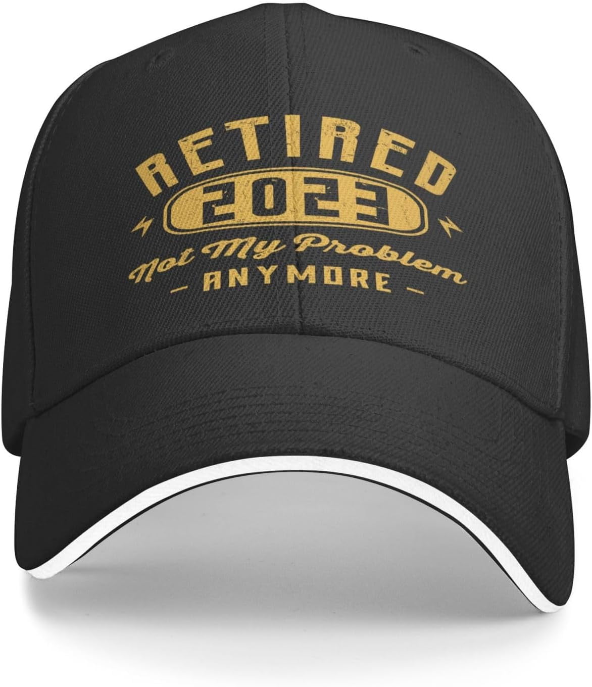 Retired 2023My Problem Hat Anymore Retirement 2023 Baseball Cap ...