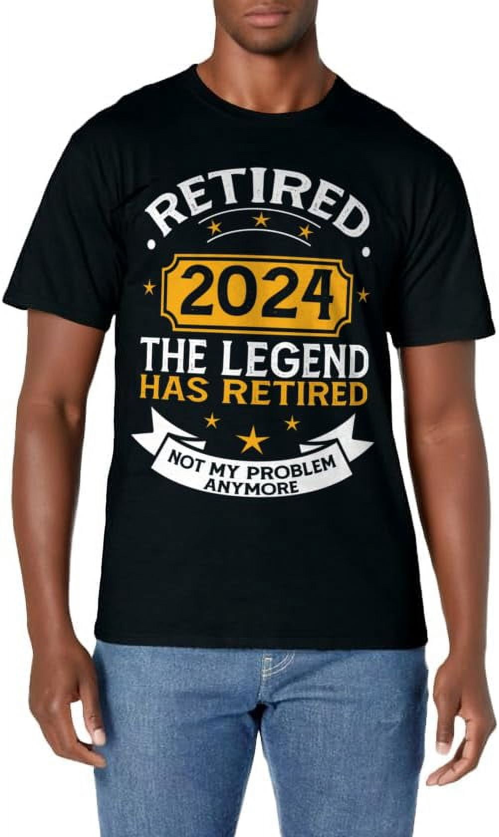 Retired 2024 Retirement Apparel For Men & Women T-Shirt - Walmart.com