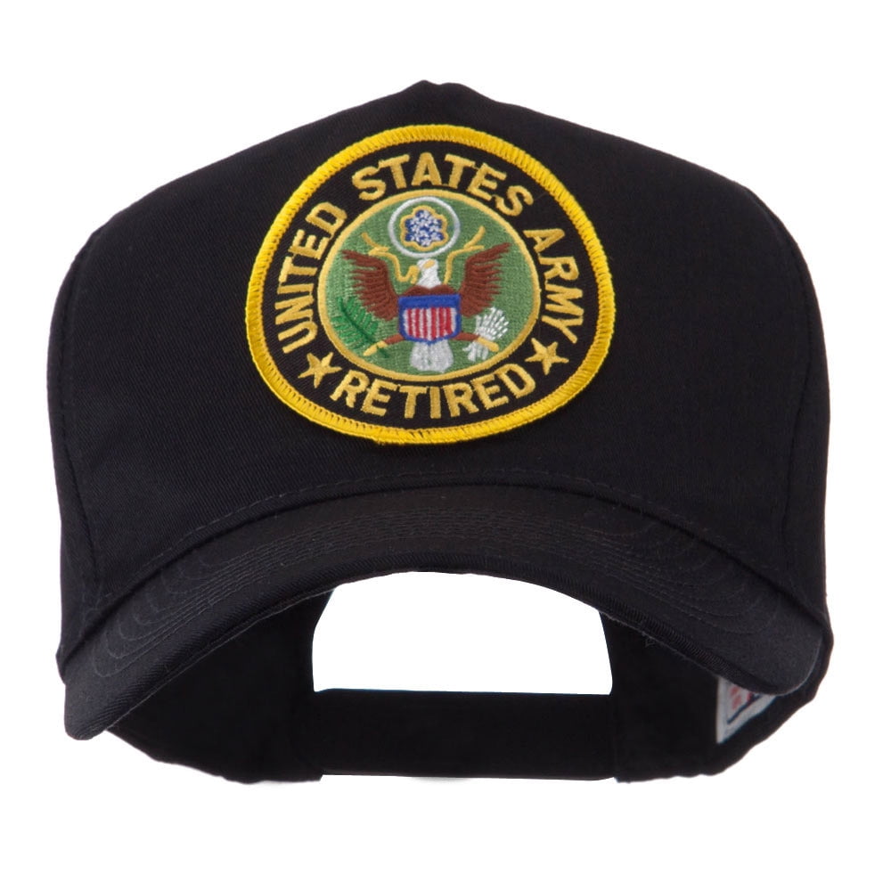 Retired Embroidered Military Patch Cap - US Army OSFM - Walmart.com