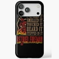 Retired Fireman Firefighter Axe Fire Art iPhone Case 17 to 11 Pro Max ...
