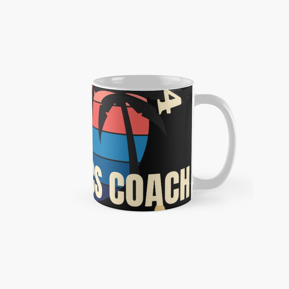 Retired Gymnastics Coach 2024. Tropical Sunset Retirement Vibes Design ...