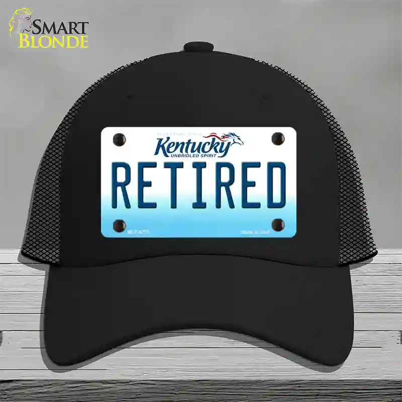 Retired Kentucky Novelty License Plate Hat Mesh Black - Walmart.com