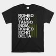 Retired Military Phonetic Alphabet Retirement Shirt - Walmart.com Retired Military Phonetic Alphabet Retirement Shirt - Walmart.com