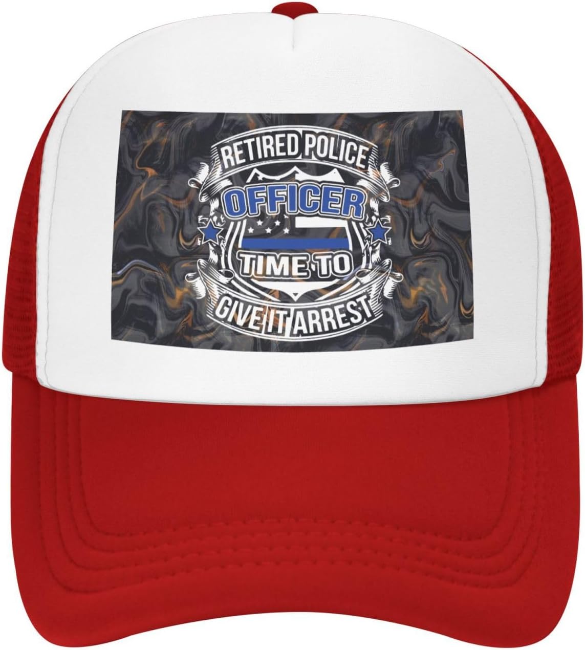 Retired Police Officer Thin Blue Line Gift Law Enforcement Unisex ...