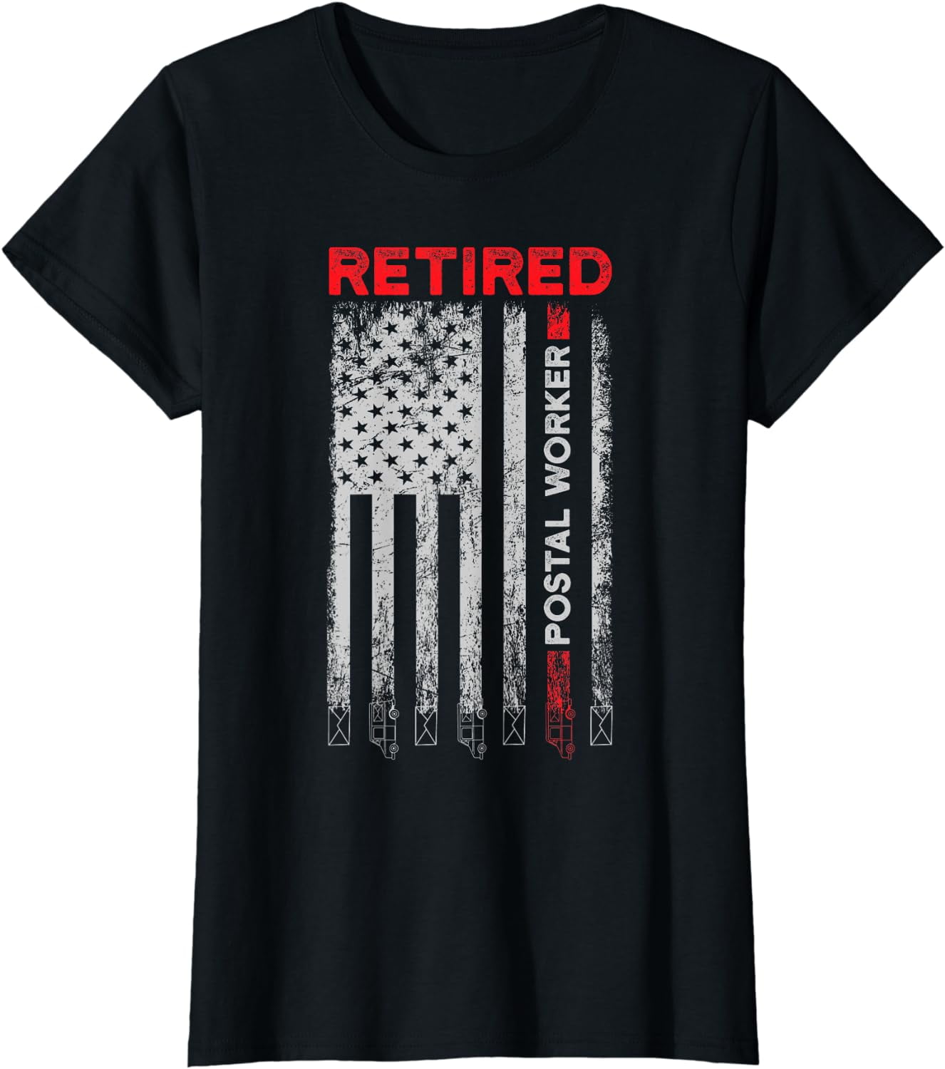 Retired Postal Worker Achieved Mailman Retirement T-Shirt - Walmart.com