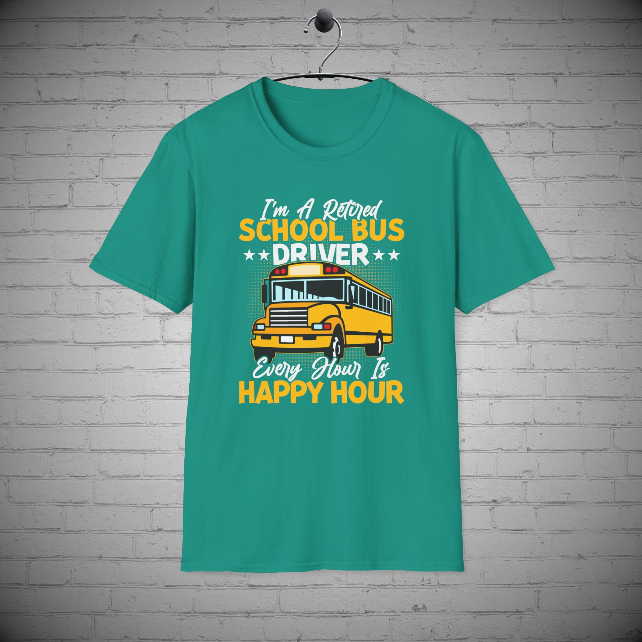 Retired School Bus Driver t-shirt, Bus driver retirement gift - Walmart.com