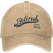Retirement Gifts for Men Women, Retired Dad Hat, Funny Baseball Cap ...