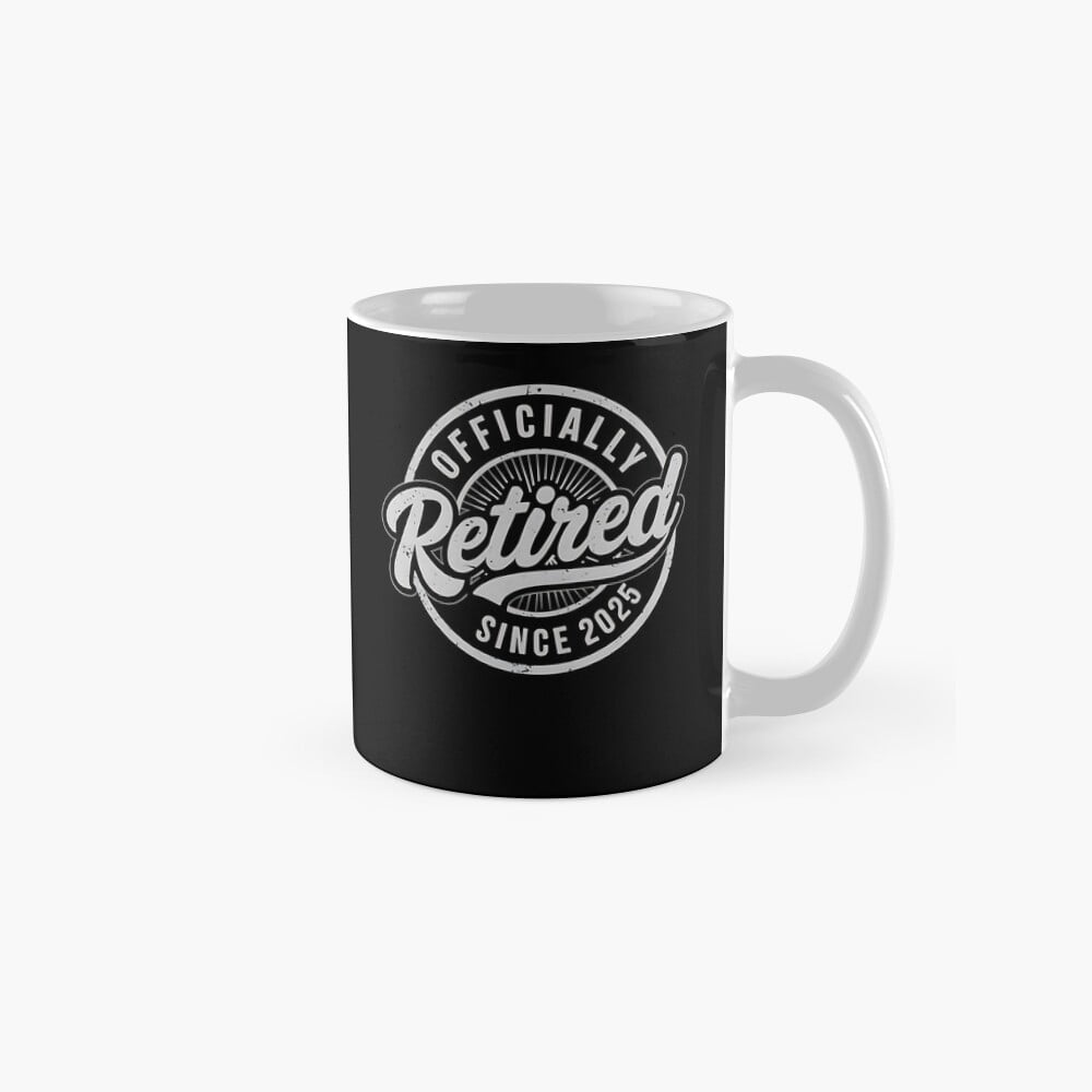 Retired Since 2025 - 2025 Retirement Classic Mug - Walmart.com