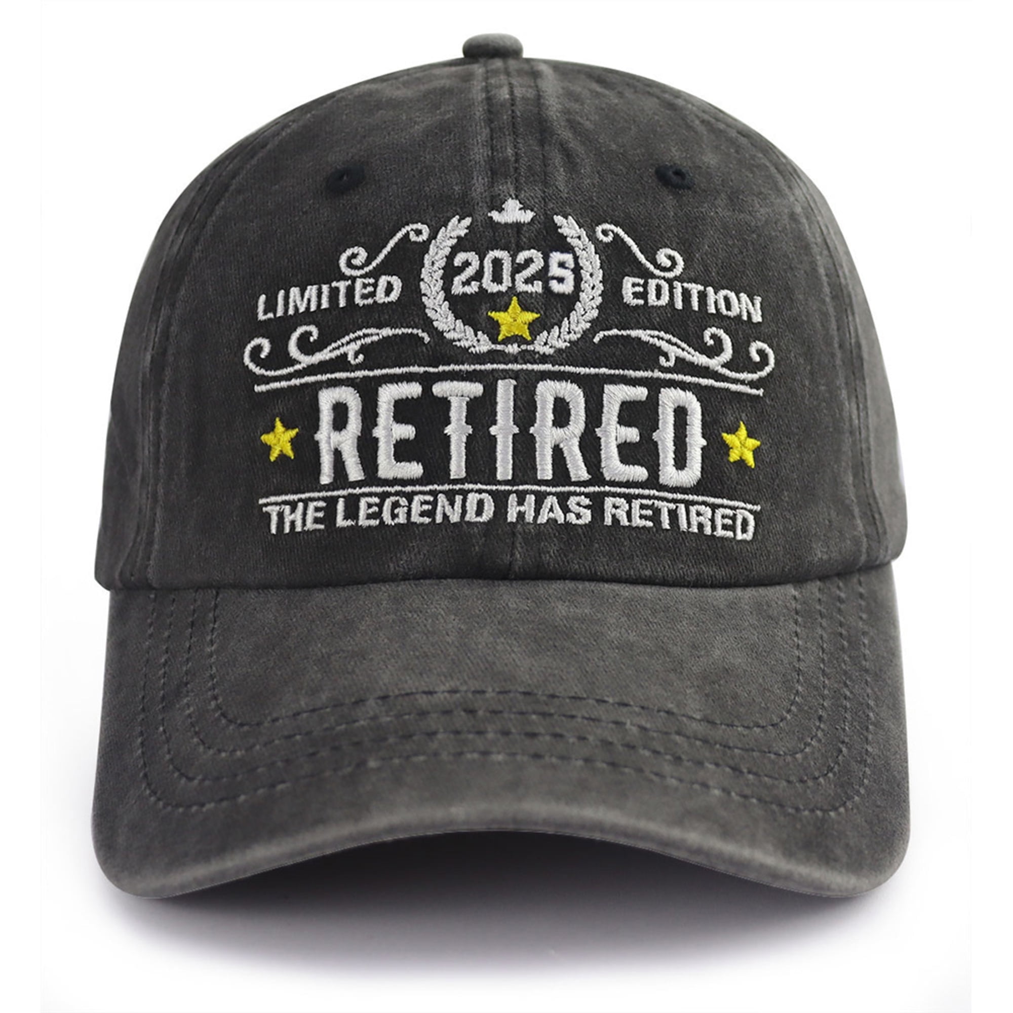 Retired Since 2025 Hat Limited Edition, Funny Adjustable Washed Cotton ...