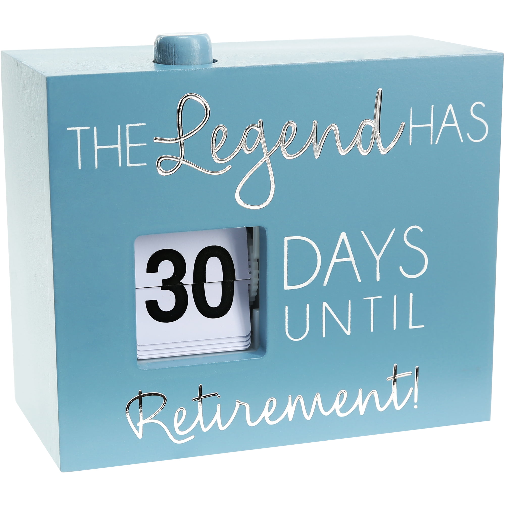 Retirement - 4.5" Countdown Calendar - Walmart.com