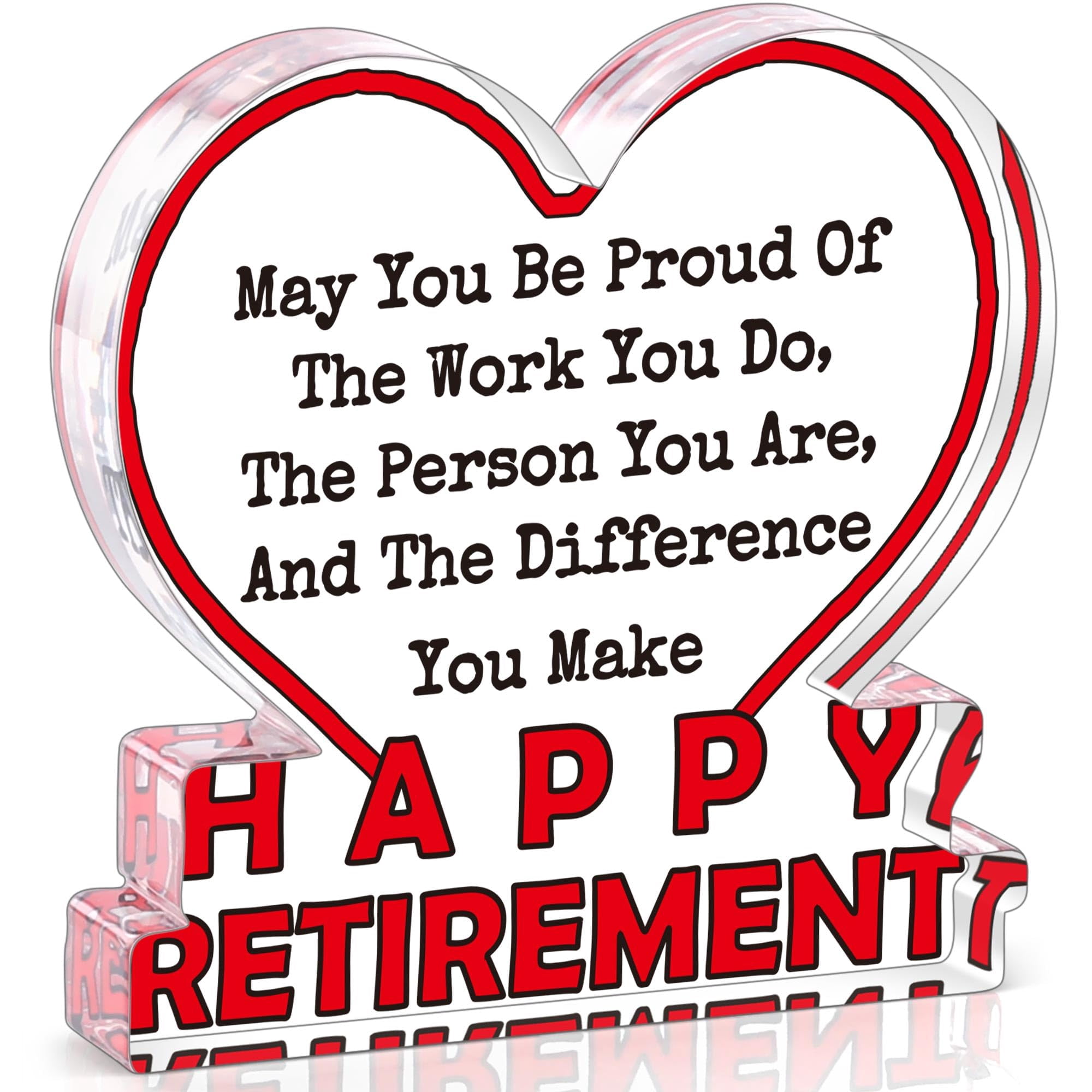 Retirement Acrylic Plaque for Woman ATT1Men, Retired for Teacher ...