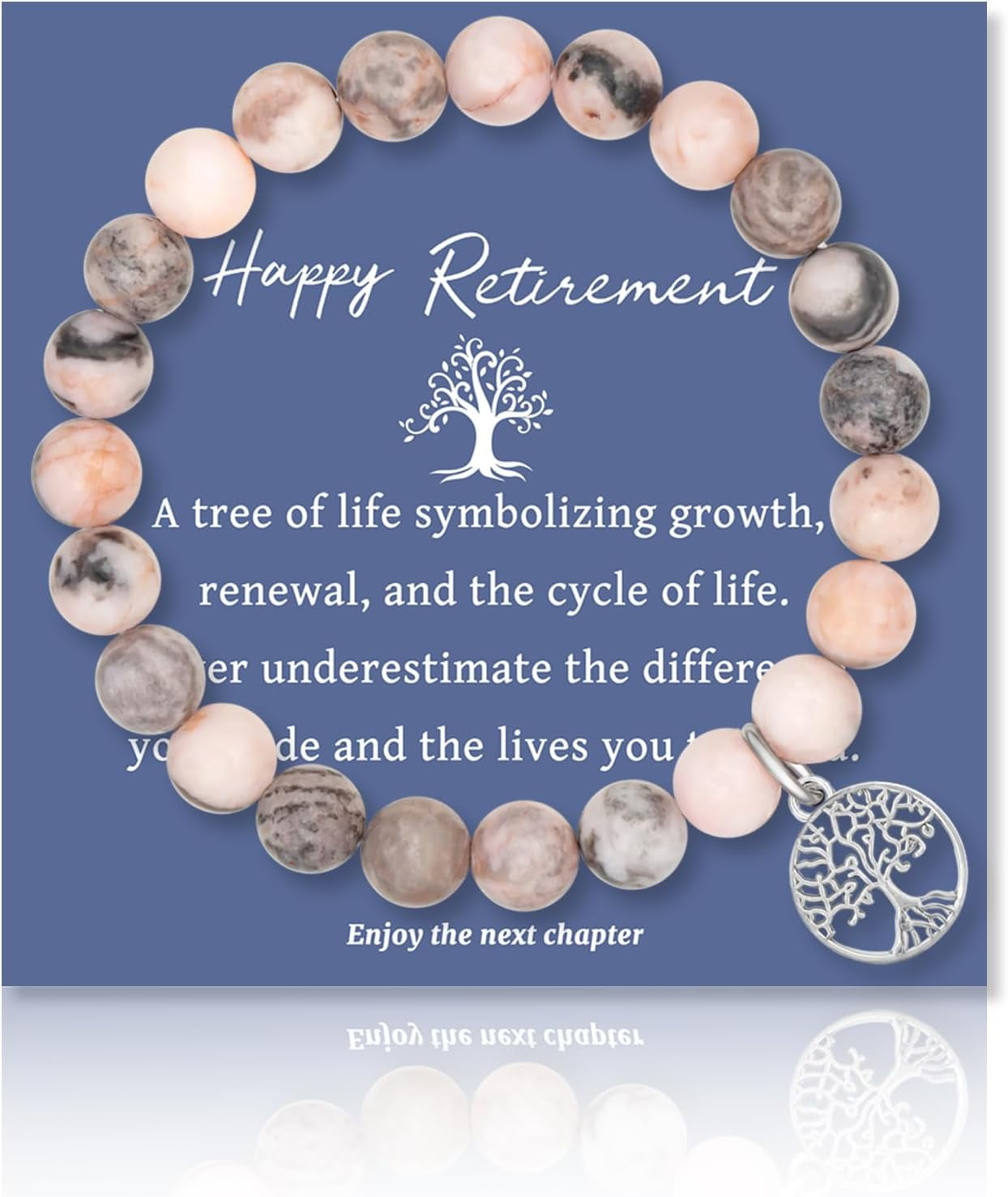 Retirement Bracelet with Tree of Life, Retirement Gifts for Women 2025 ...