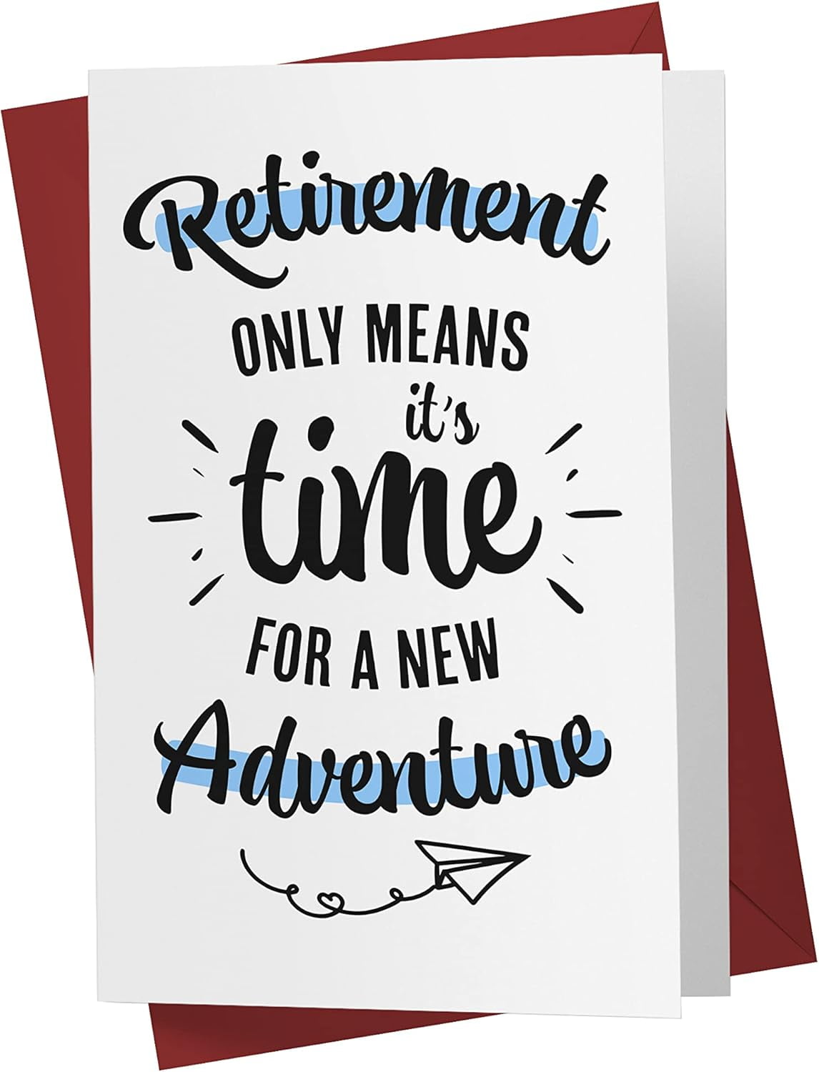 Retirement Card – “Retirement Only Means It's Time for a New Adventure ...