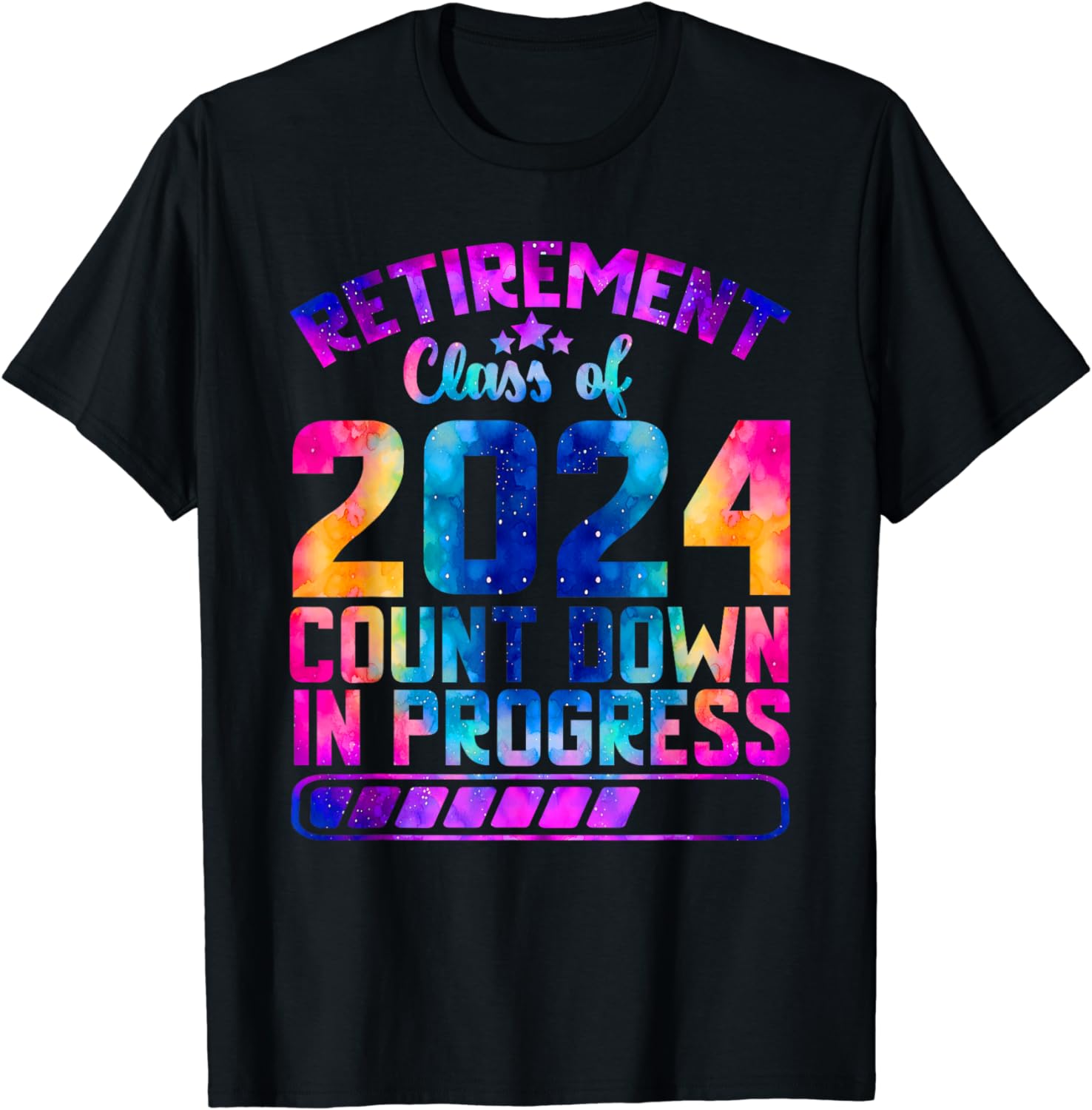 Retirement Class Of 2024 Count Down Progress Retired Teacher Cotton T ...