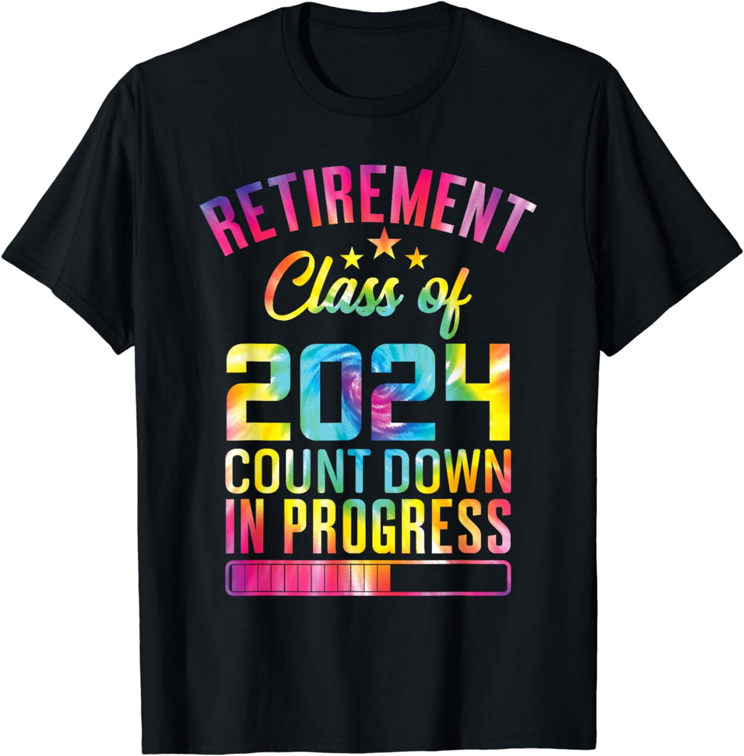 Retirement Class Of 2024 Count Down Progress Retired Teacher T-Shirt ... Retirement Class Of 2024 Count Down Progress Retired Teacher T-Shirt ...