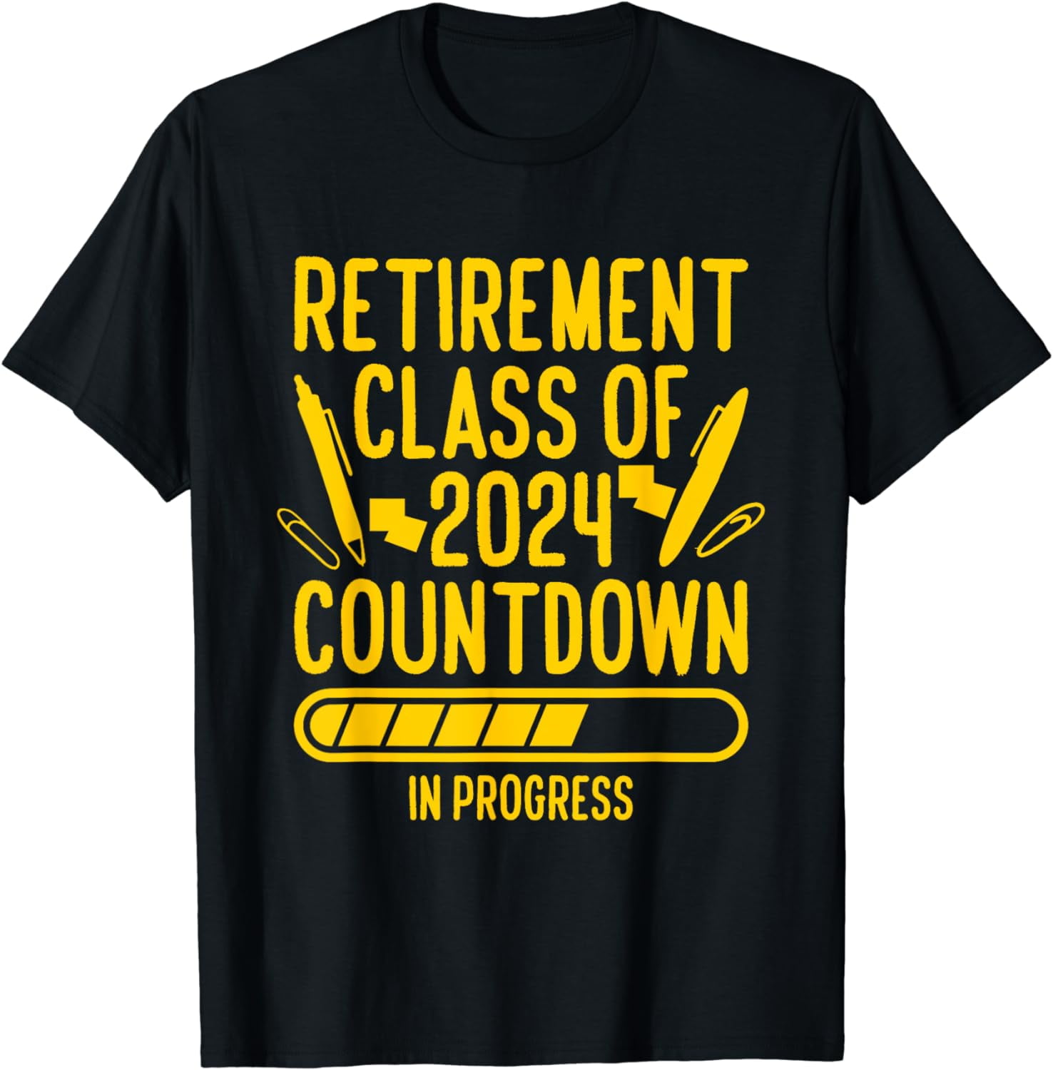Retirement Class Of 2024 Countdown In Progress T-Shirt - Walmart.com
