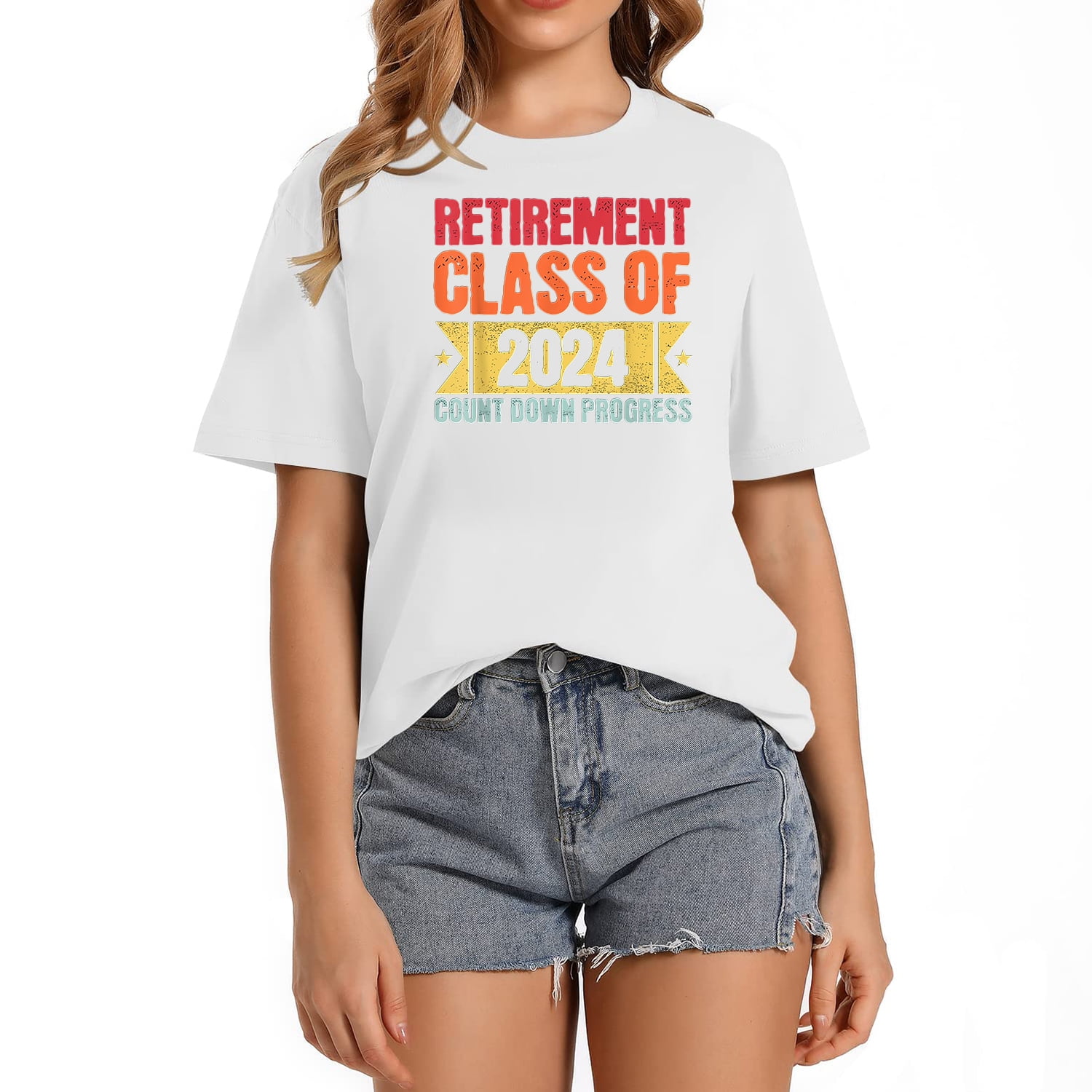 Retirement Class Of 2024 Retro Teacher Retirement Cool Women's Graphic ...