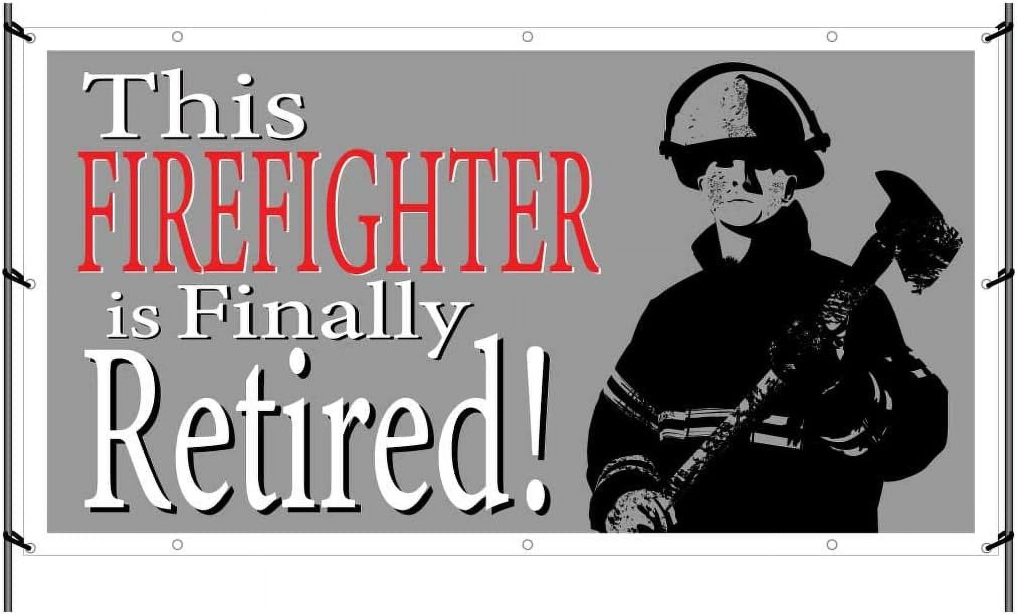 Retirement Decorations: Retirement Banner - Waterproof Vinyl Banner ...