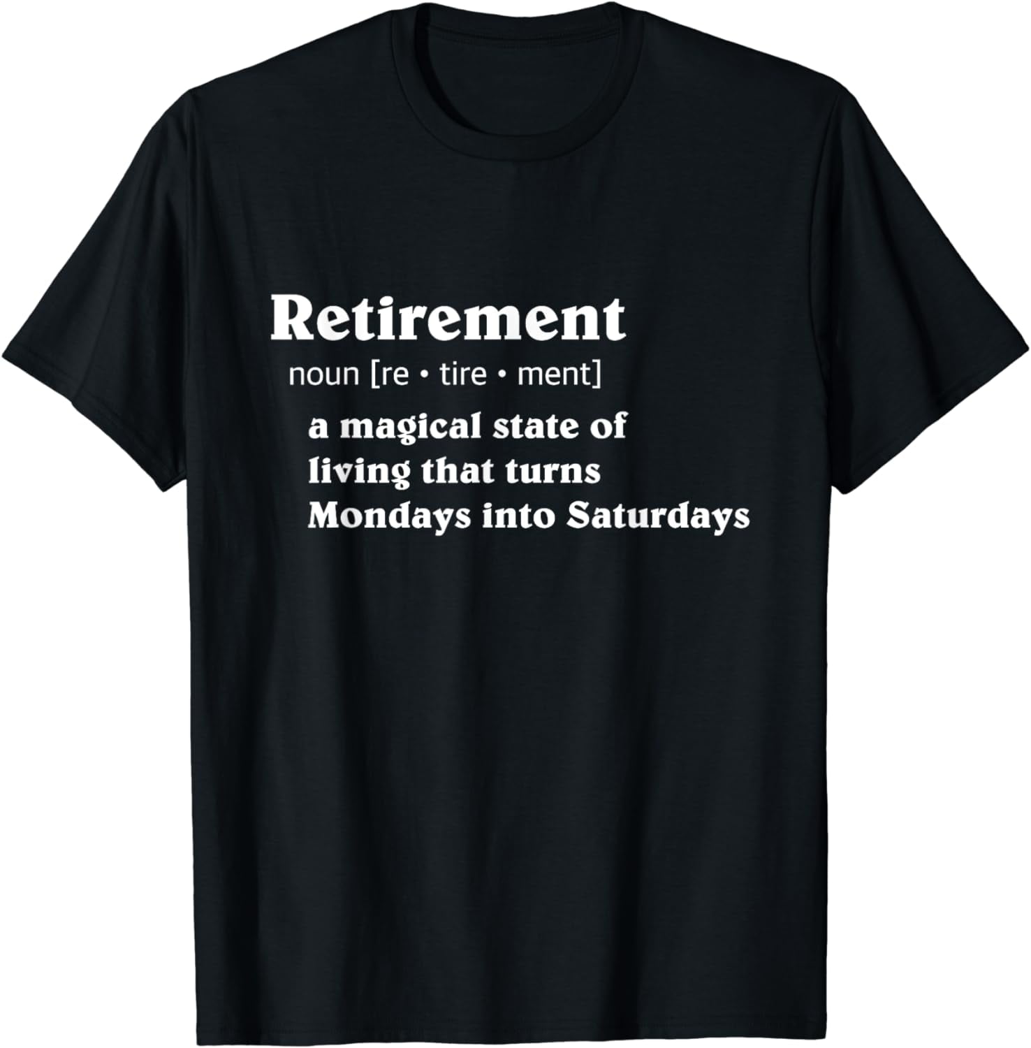 Retirement Definition T-Shirt - Walmart.com