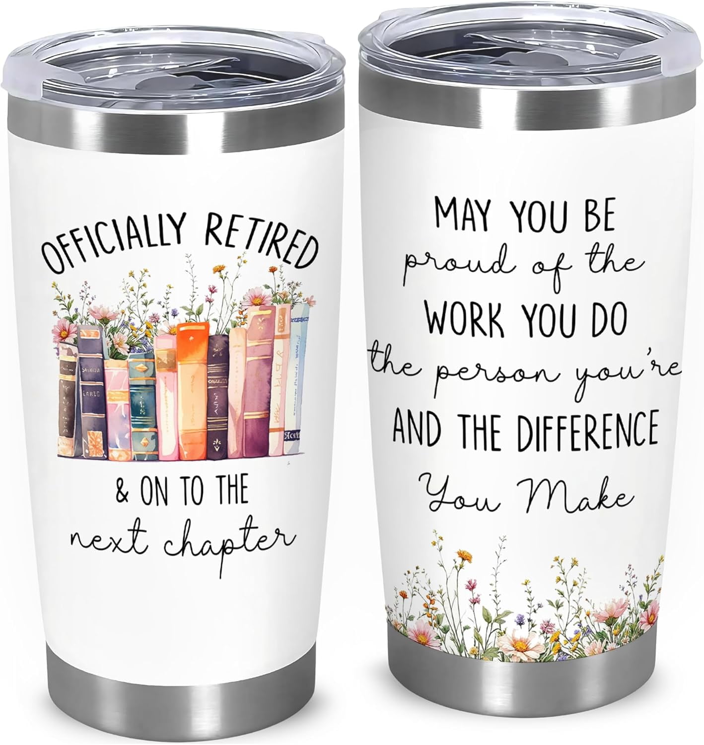 Retirement Gift For Woman 2025, Difference Maker Retirement Tumbler ...