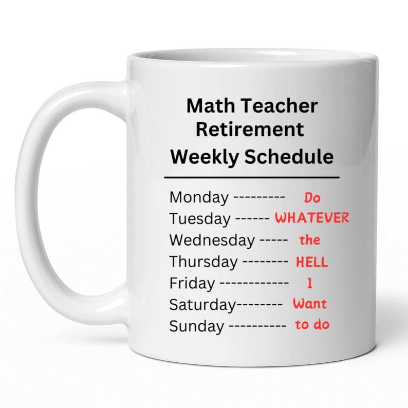 Retirement Gift for Math Teachers – Celebrate the Numbers That Matter ...