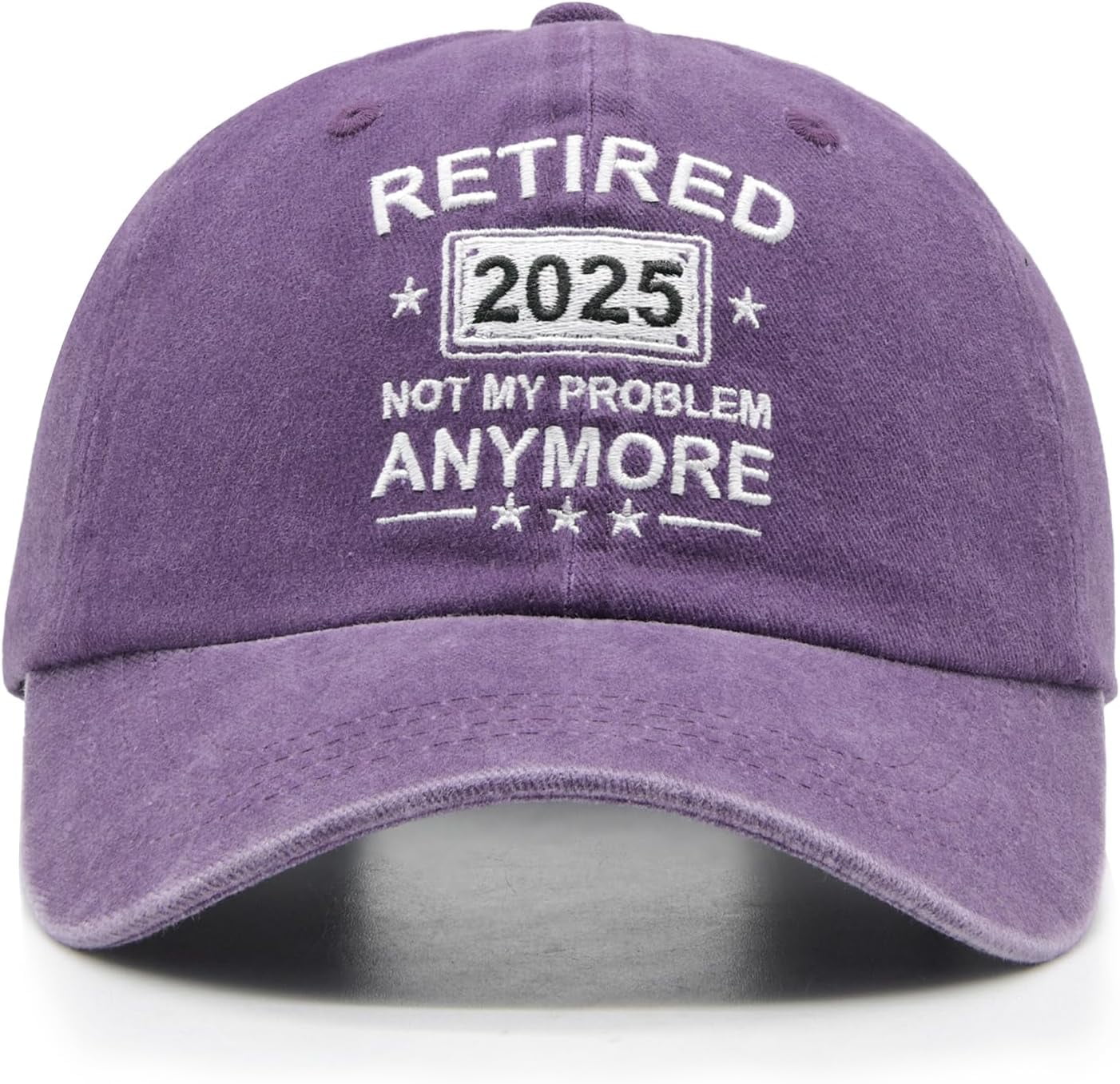 Retirement Gifts For Men Women 2025, Funny Retired Hat Not My Problem Anymore Baseball Cap ...