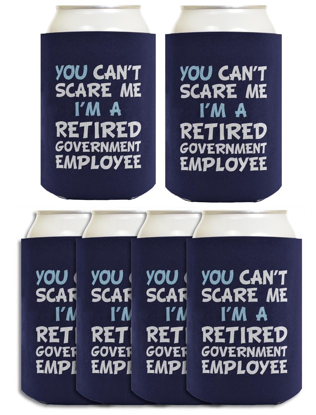 Retirement Gifts For Men You Can't Scare Me I'm A Retired Government ...